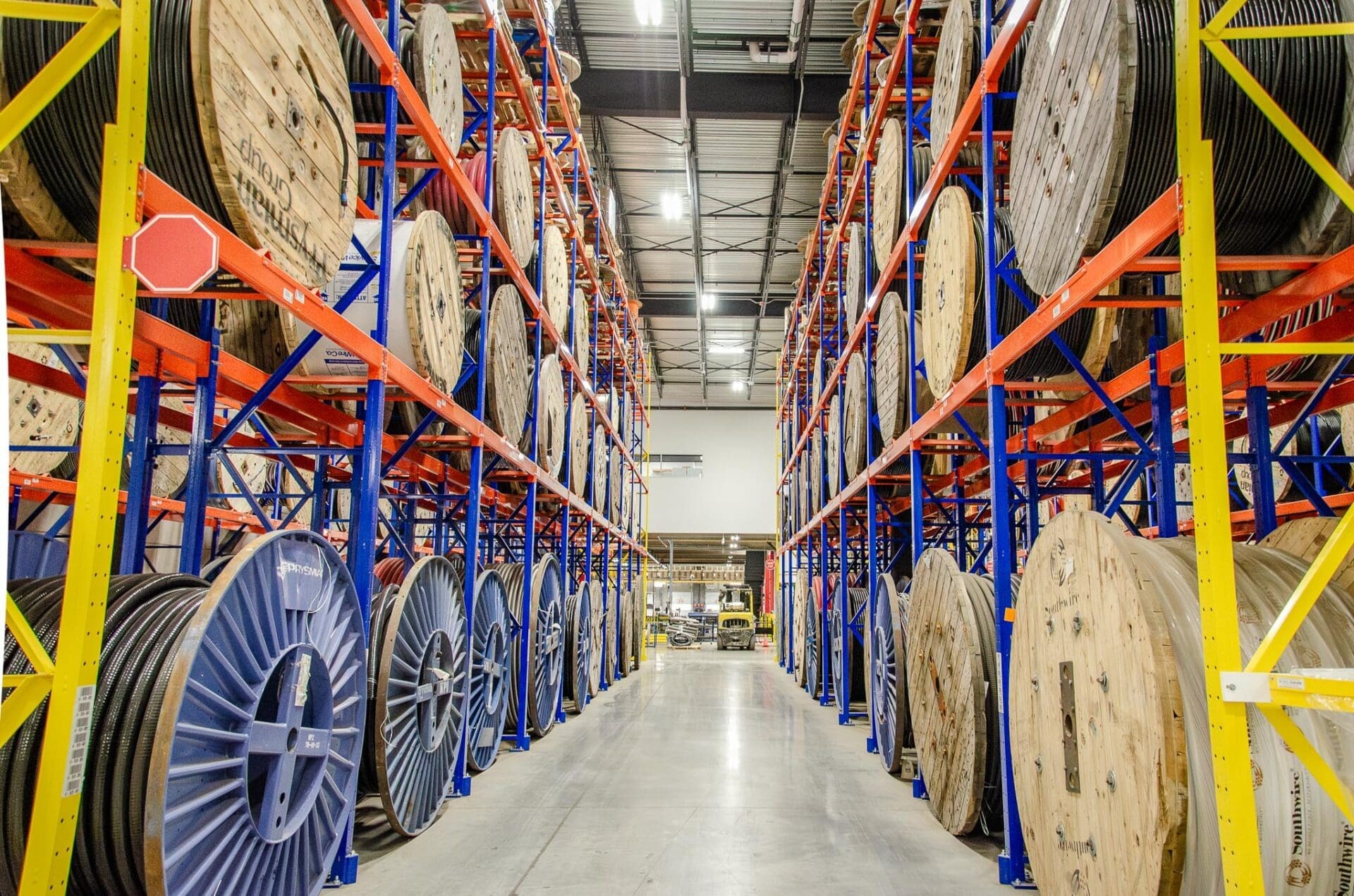 Warehouse racking project for LUMEN | Etalex